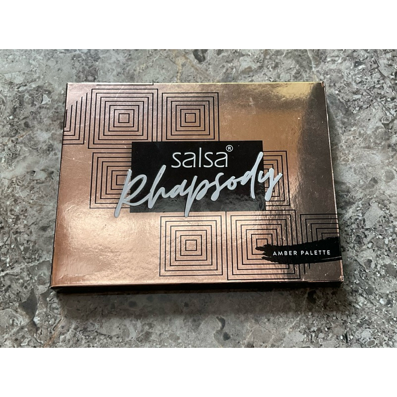 Jual SALSA Rhapsody Amber Palette | Shopee Indonesia