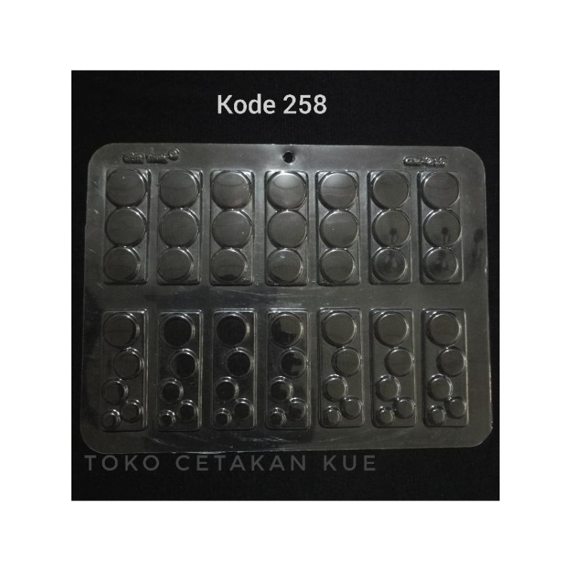 Jual Cetakan Mika Cokelat Pagar CTM 014 CTM 021 CTM 028 CTM 086 CTM 180 ...