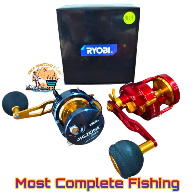 Jual Reel Ryobi JIGZONE JZ50L Overhead Jigging | Shopee Indonesia