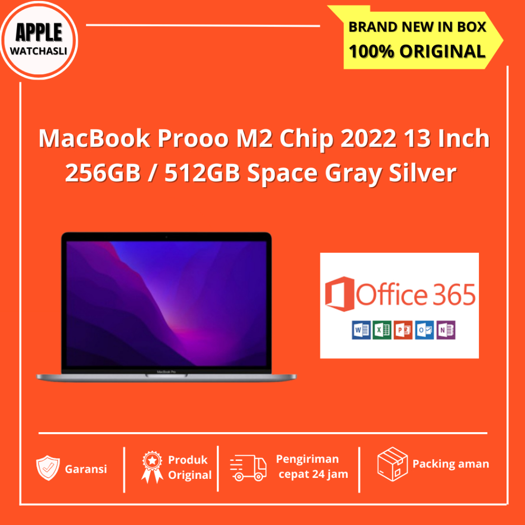 Jual Newww and CPO Laptop MacBook Prooo M2 Chip 2022 13 Inch 256GB ...