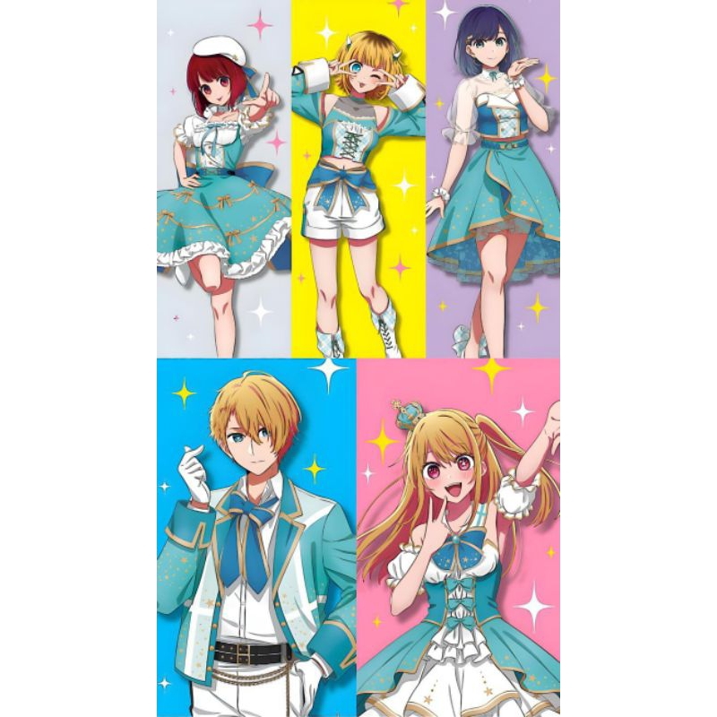 Jual Oshinoko Ai Aqua, Ruby, Kana, Memcho performance Greeny Super Star ...