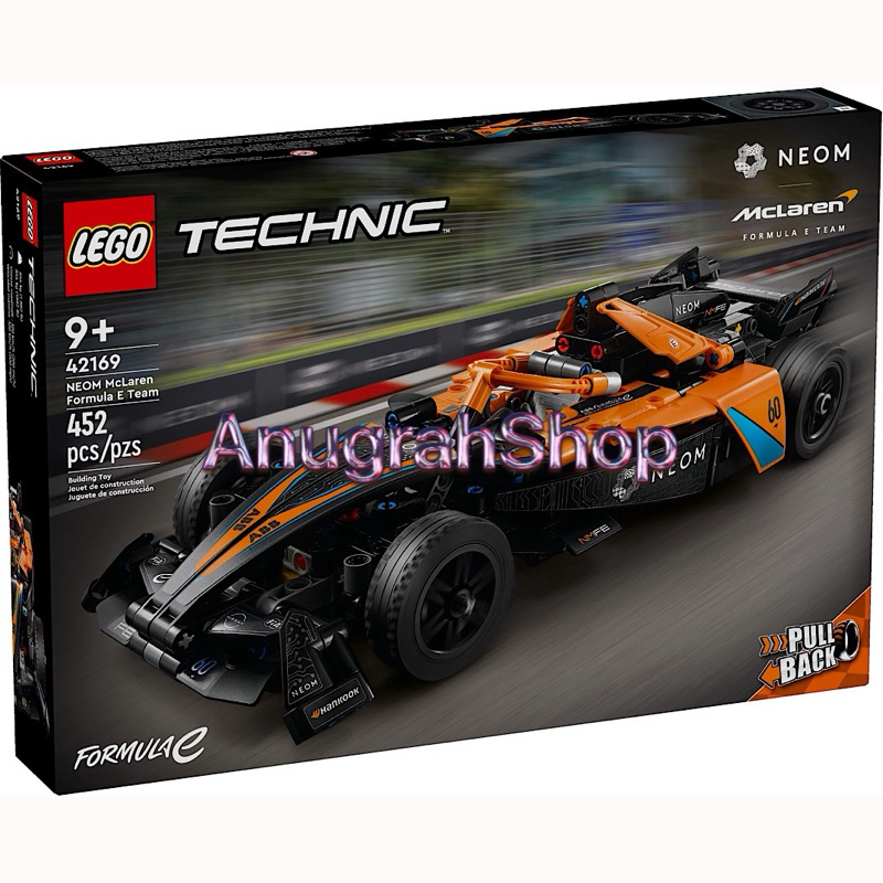 Jual LEGO 42169 TECHNIC NEOM McLaren Formula E Team | Shopee Indonesia