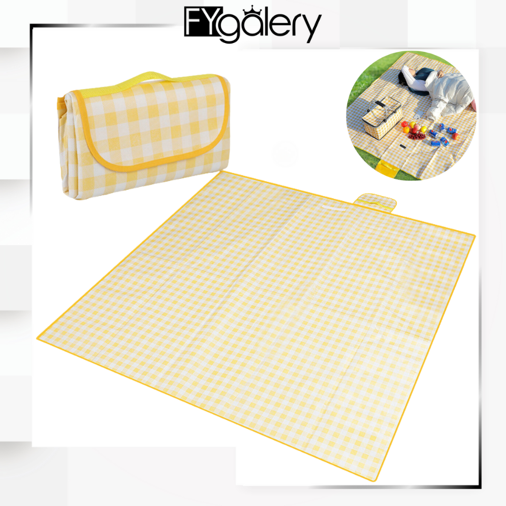 Jual FYGALERY HL0670 Foldable Picnic Outdoor Waterproof Mat / Alas ...