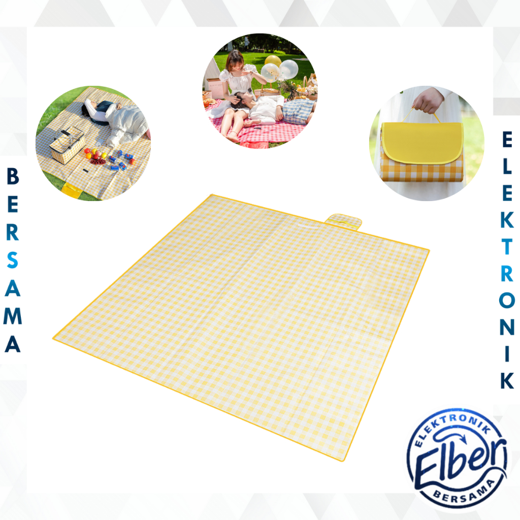 Jual ELBER HL0670 Foldable Picnic Outdoor Waterproof Mat / Alas Tikar ...