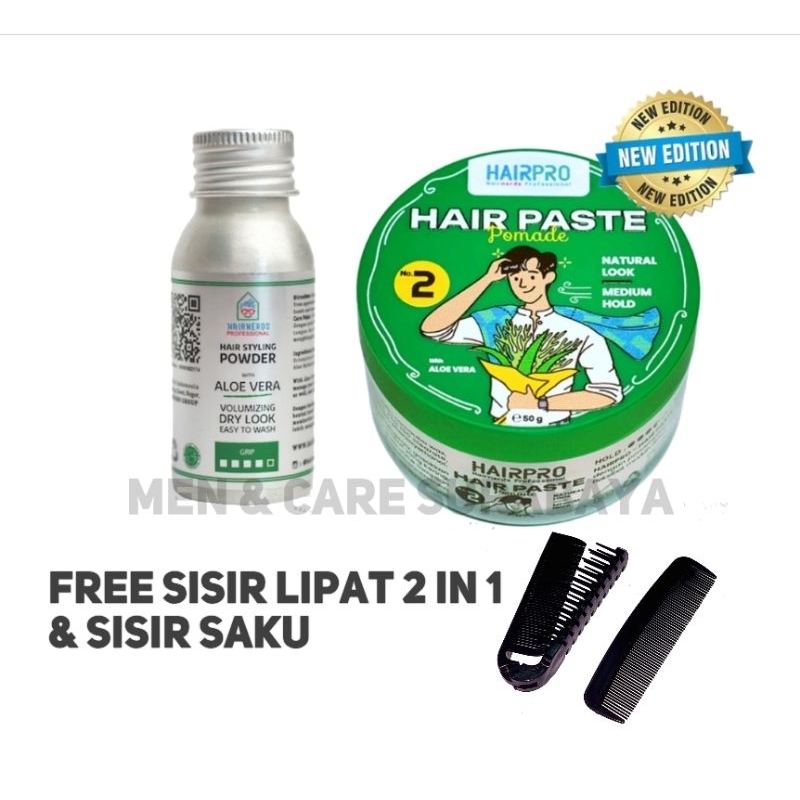 Jual Hairnerds Professional Hair Styling Powder Freestyle Dust | Hair ...