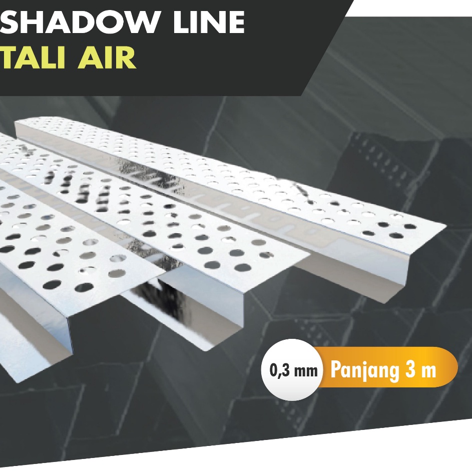 Jual Stock baru SHADOW LINE GYPSUM 3 Meter | Shopee Indonesia