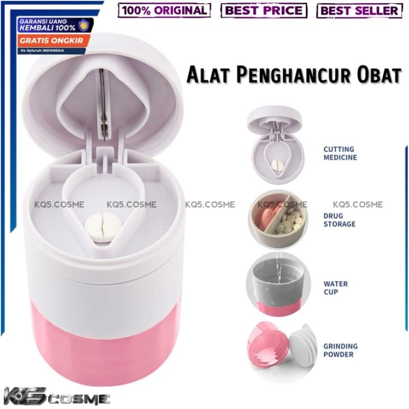 Jual Alat Penghancur Obat Portable Alat Tumbuk obat penghalus Alat ...