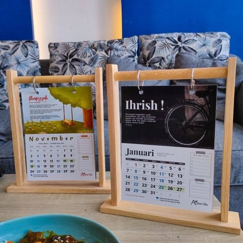 Jual Stand Gantungan Menu Promo Nomer Meja Kalender Kayu Resto Cafe ...