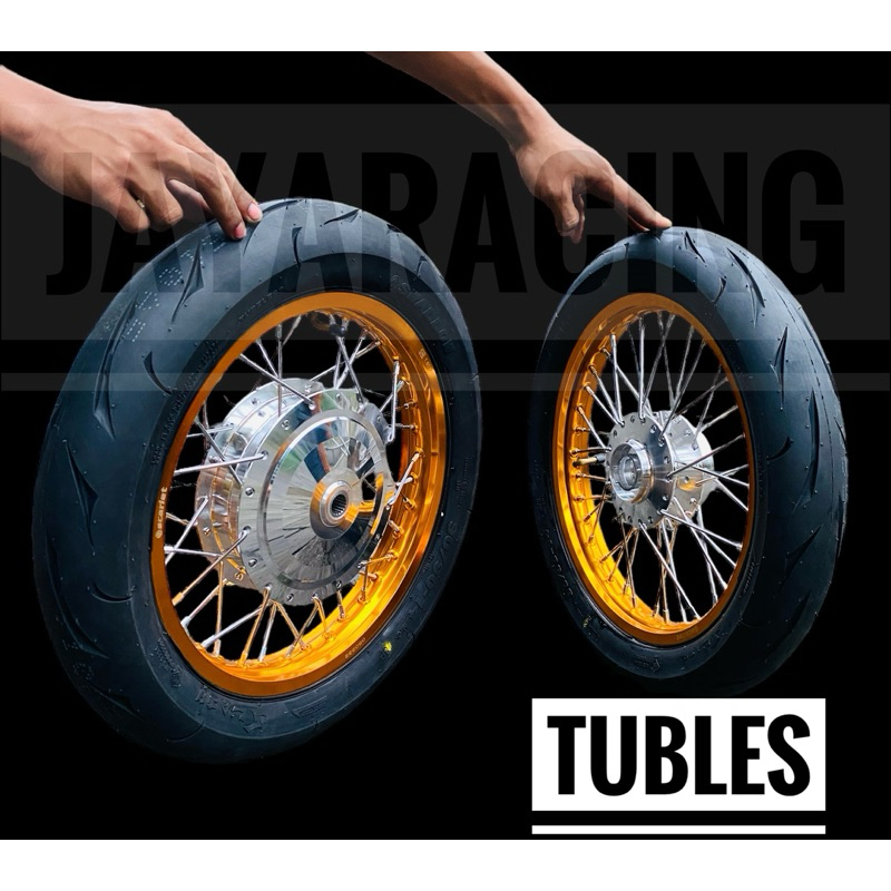 Jual sepaket set velg scarlet 14 140 160 185 215 plus ban Donat Tubles ...