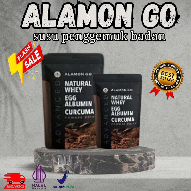 Jual Alamon go gain original susu gemuk badan penambah nafsu makan dan ...