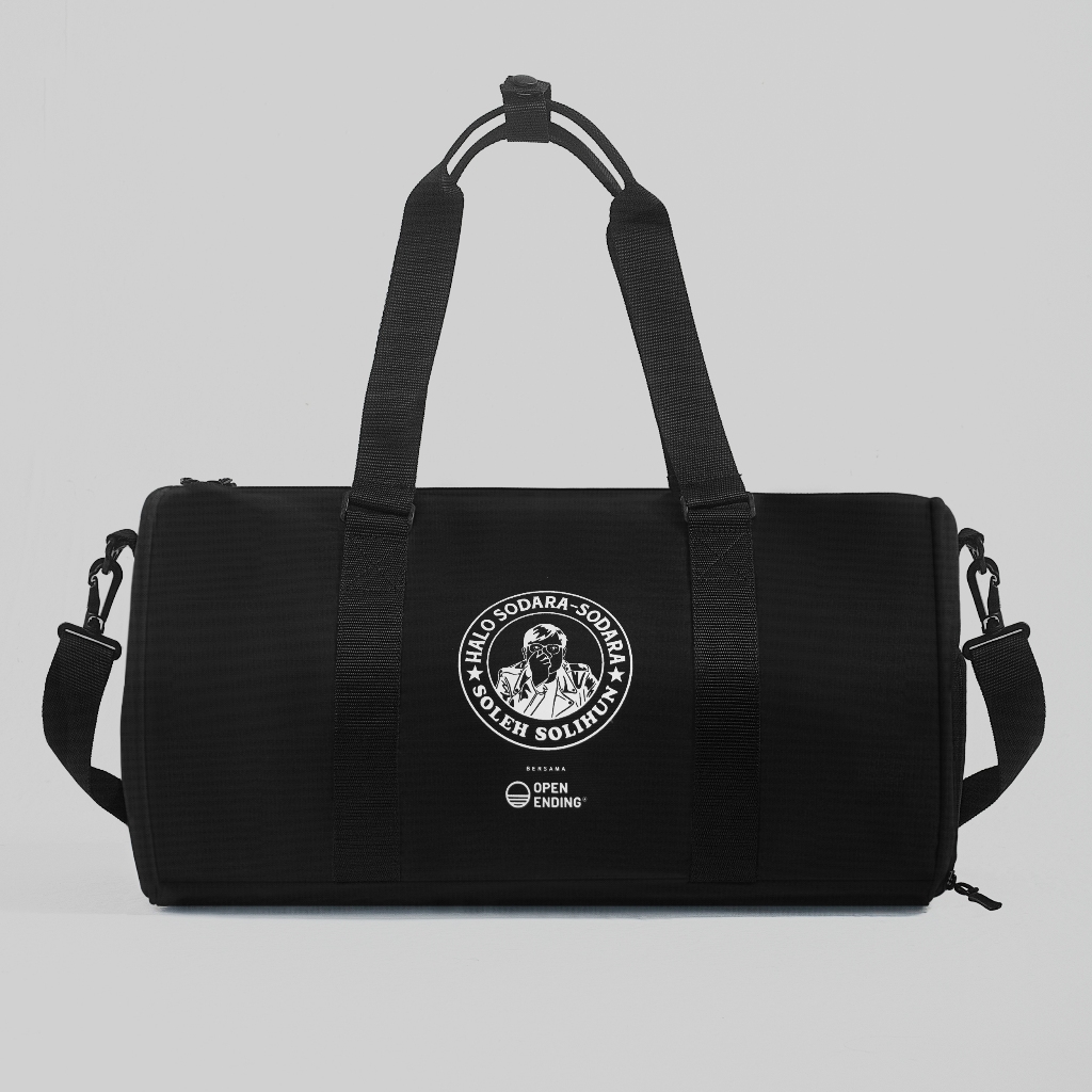 Jual Open Ending x Soleh Solihun Water Resistant Canvas Duffle Bag ...