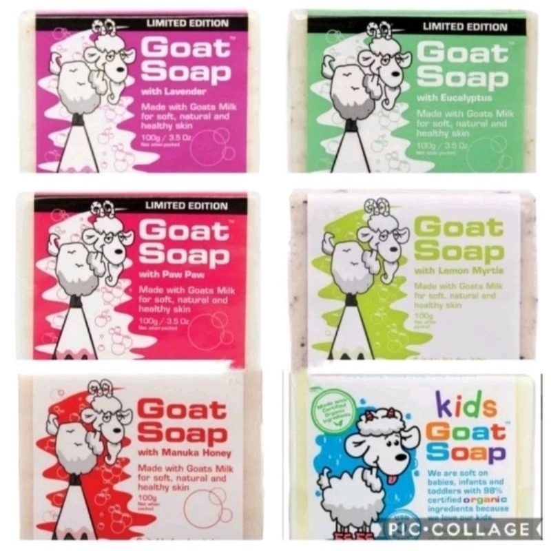 Jual Sabun Susu Kambing Goat Soap Australia Original 100g Argan Oil ...