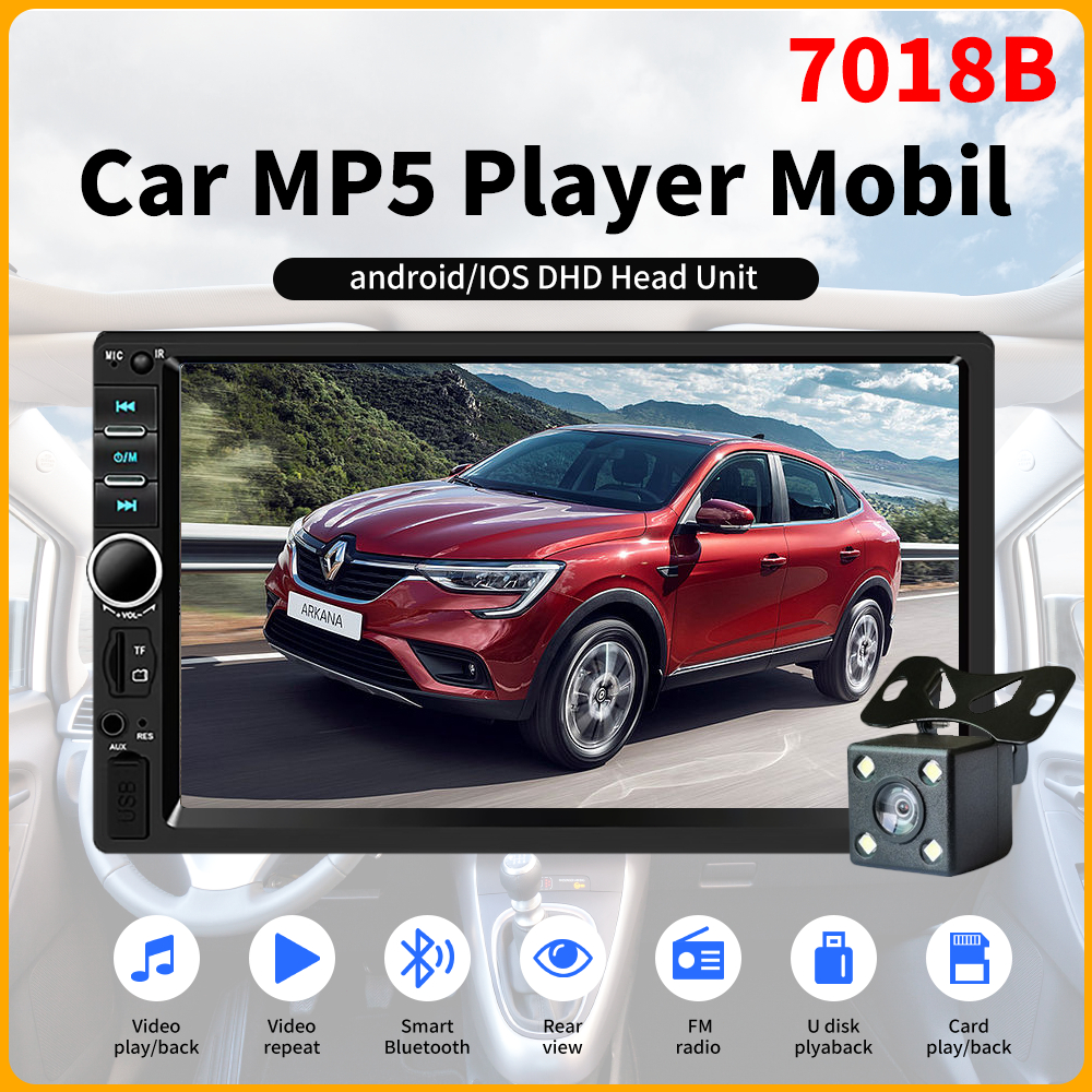 Jual Head Unit DHD 7018B Radio Mobil With Kamera 7 Inch Touch Sreen ...