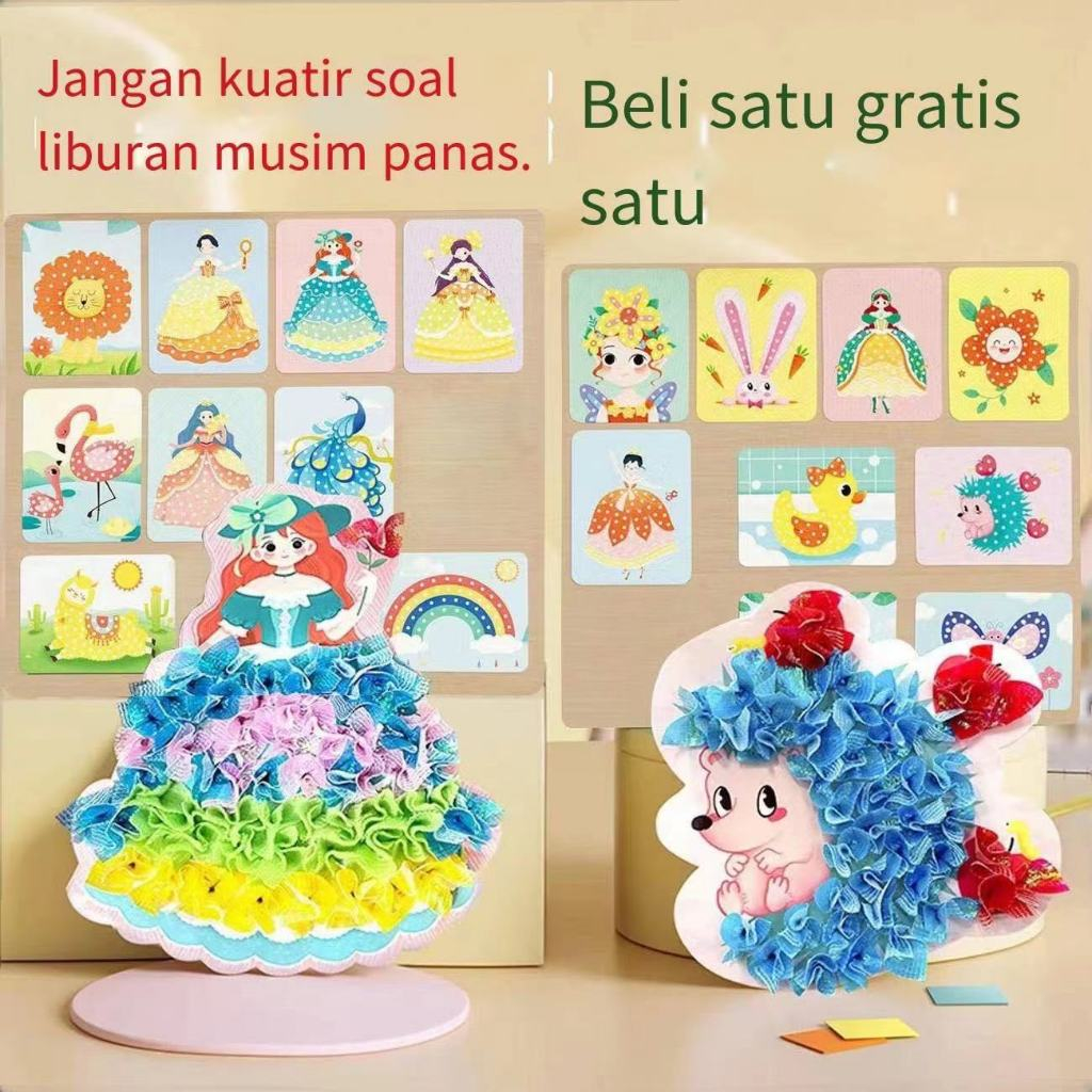 Jual ★diy anak sd/mainan anak edukasi/mainan unik/lukisan/mainan ...