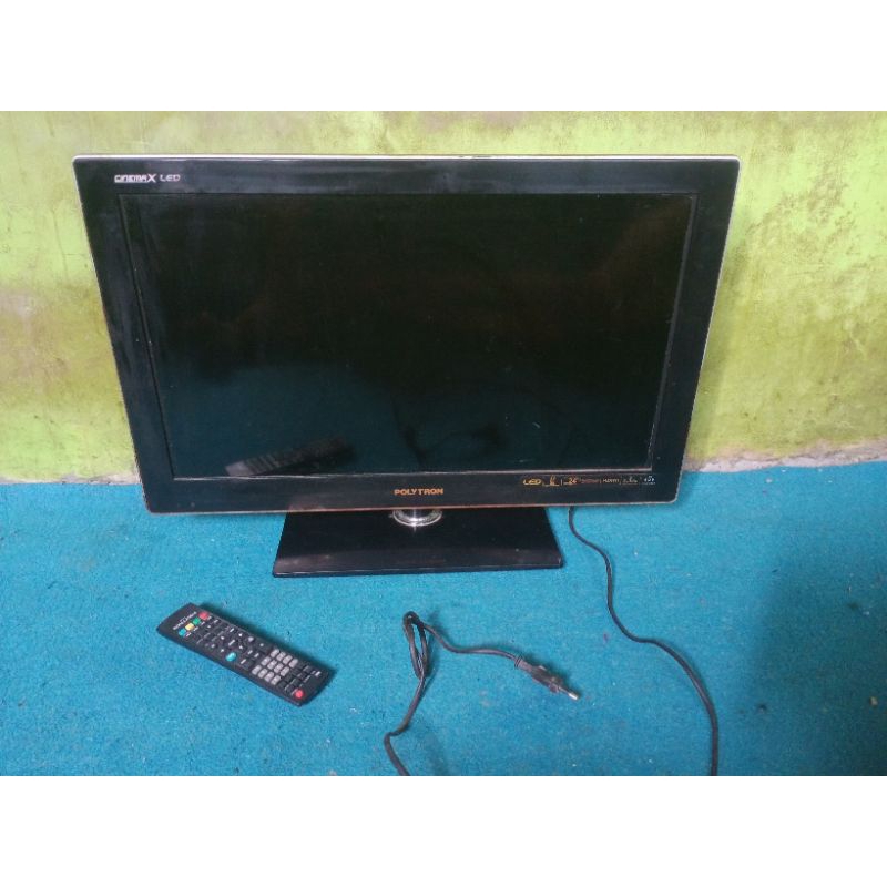 Jual Tv LED 24 inch Merk Polytron Analog Second | Shopee Indonesia