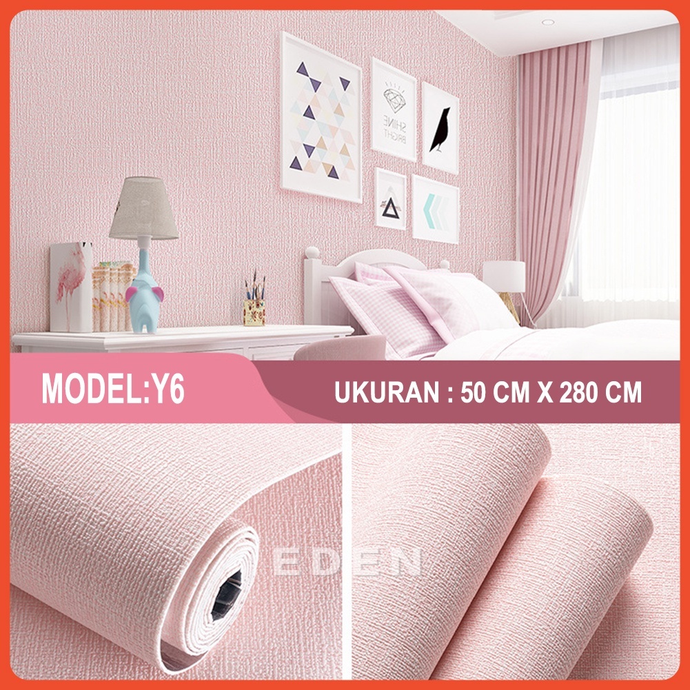 Jual Wallpaper Linen Roll / Wallpaper Dinding / Dekorasi Kamar ...