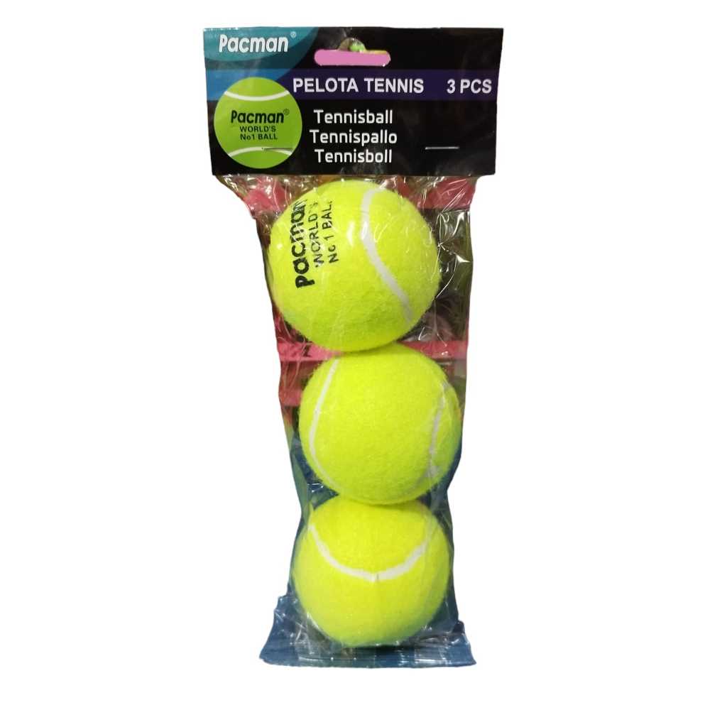 Jual Bola Tenis Pacman isi 3pcs / Pacman Tennis Ball 3pcs | Shopee ...