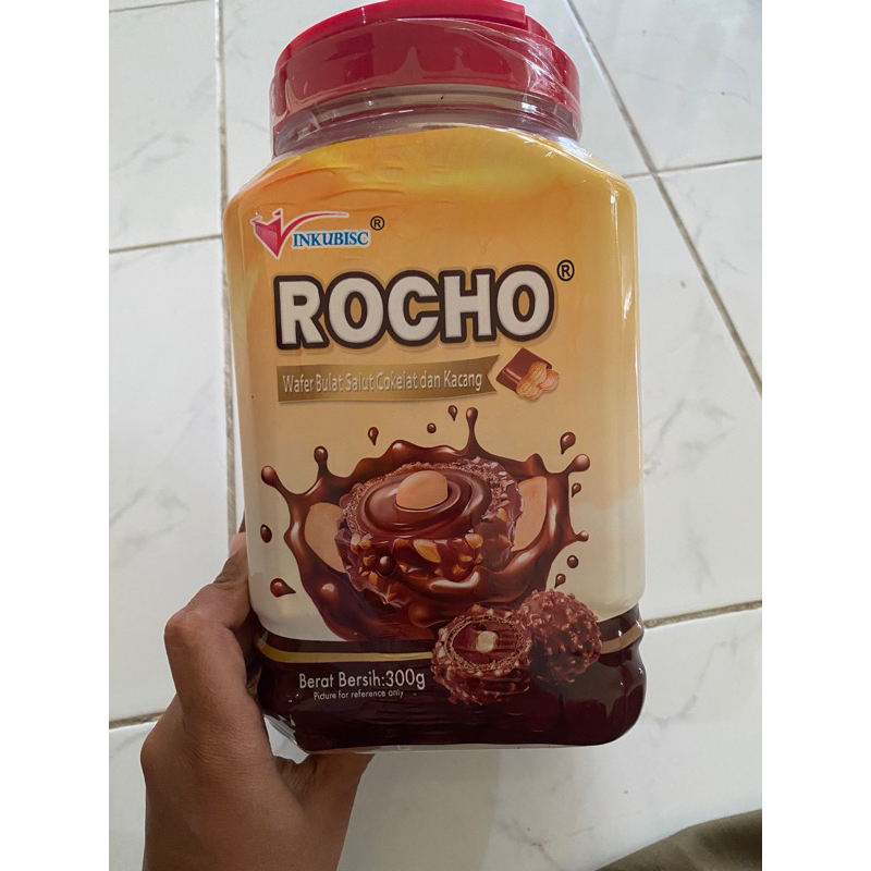 Jual Rocho wafer bulat coklat | Shopee Indonesia