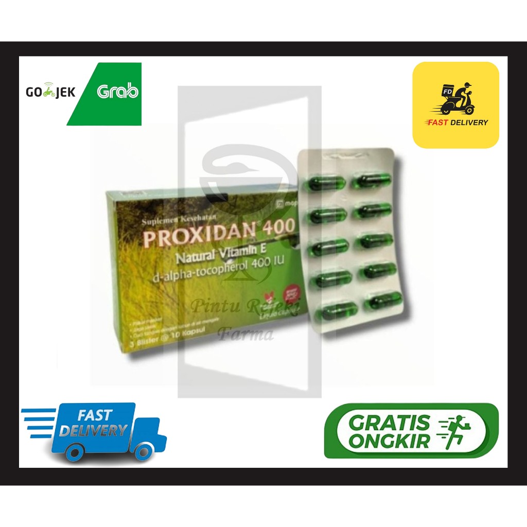 Jual Vitamin E 400iu , Proxidan 400 membantu menjaga kesehatan kulit ...