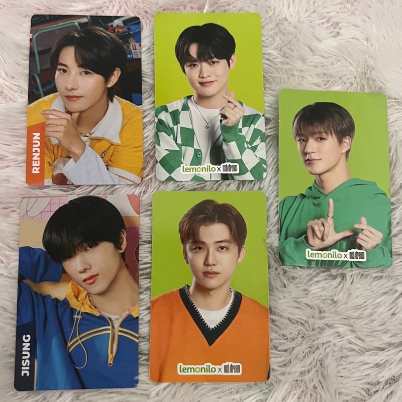 Jual Photocard NCT DREAM Lemonilo Tostos — Renjun Jeno Jaemin Jisung ...