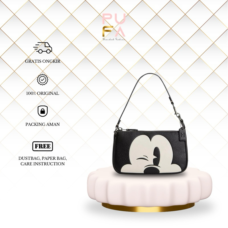Jual ORIGINAL 100% Coach CN506 Disney X Coch Nolita 19 With Wink Mickey ...