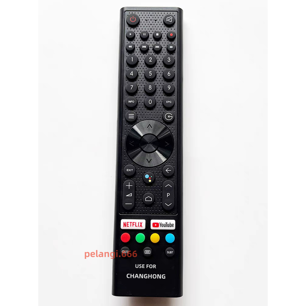 Jual (1)netflix Remot Remote TV untuk Changhong LCD LED Android Smart ...
