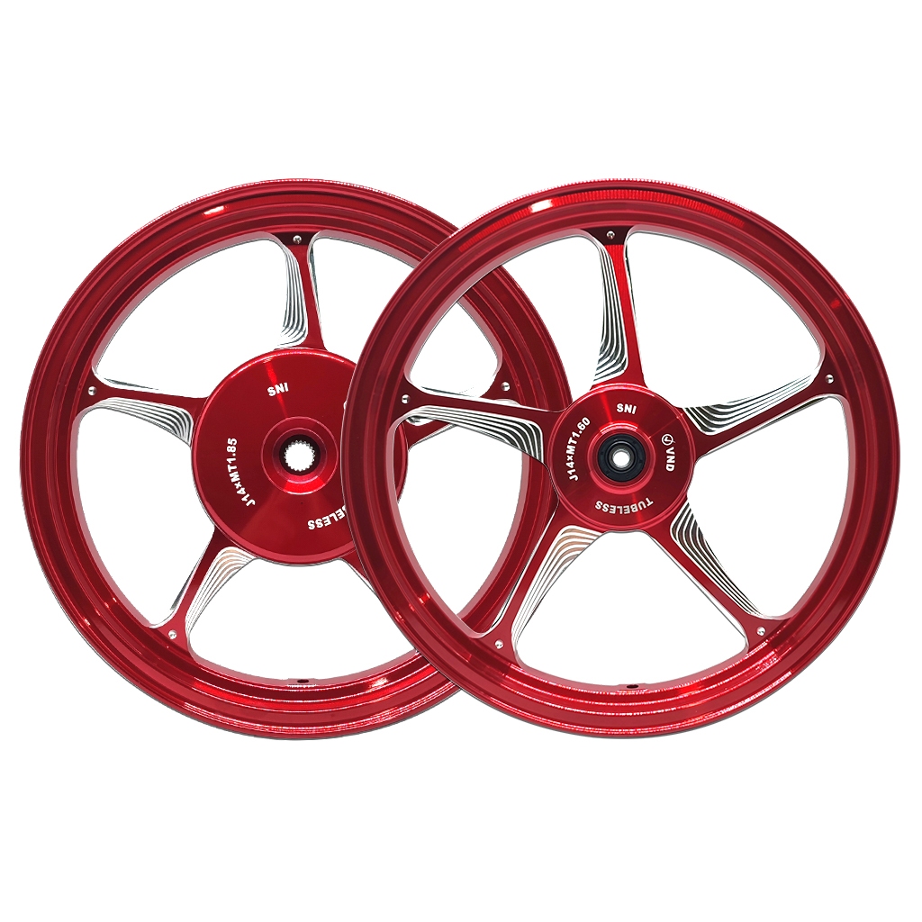Jual VND Velg Racing AK 55 V2 160x14 & 185x14 - Beat/ Vario 110/ Scoopy ...