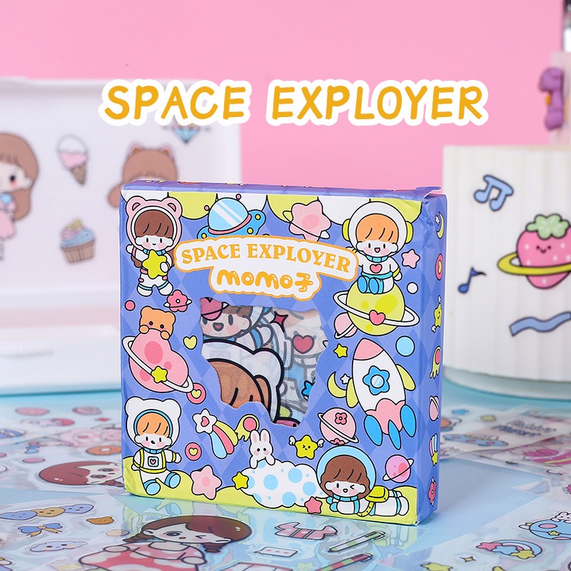 Jual BOX KECIL Isi 100 Lembar Stiker Anti Air Lucu Senmu Nono Sanrio ...