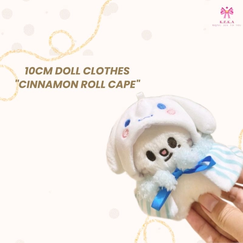 Jual 10CM SANRIO CINNAMON ROLL CAPE DOLL/ LOOKUP FIGURE | Shopee Indonesia