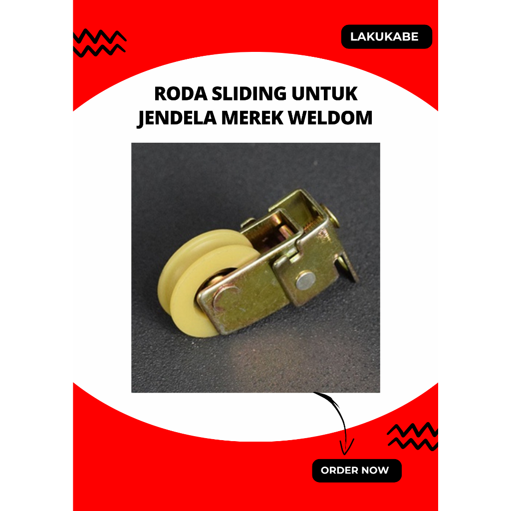 Jual Roda Sliding Jendela Window Merek Weldom | Shopee Indonesia