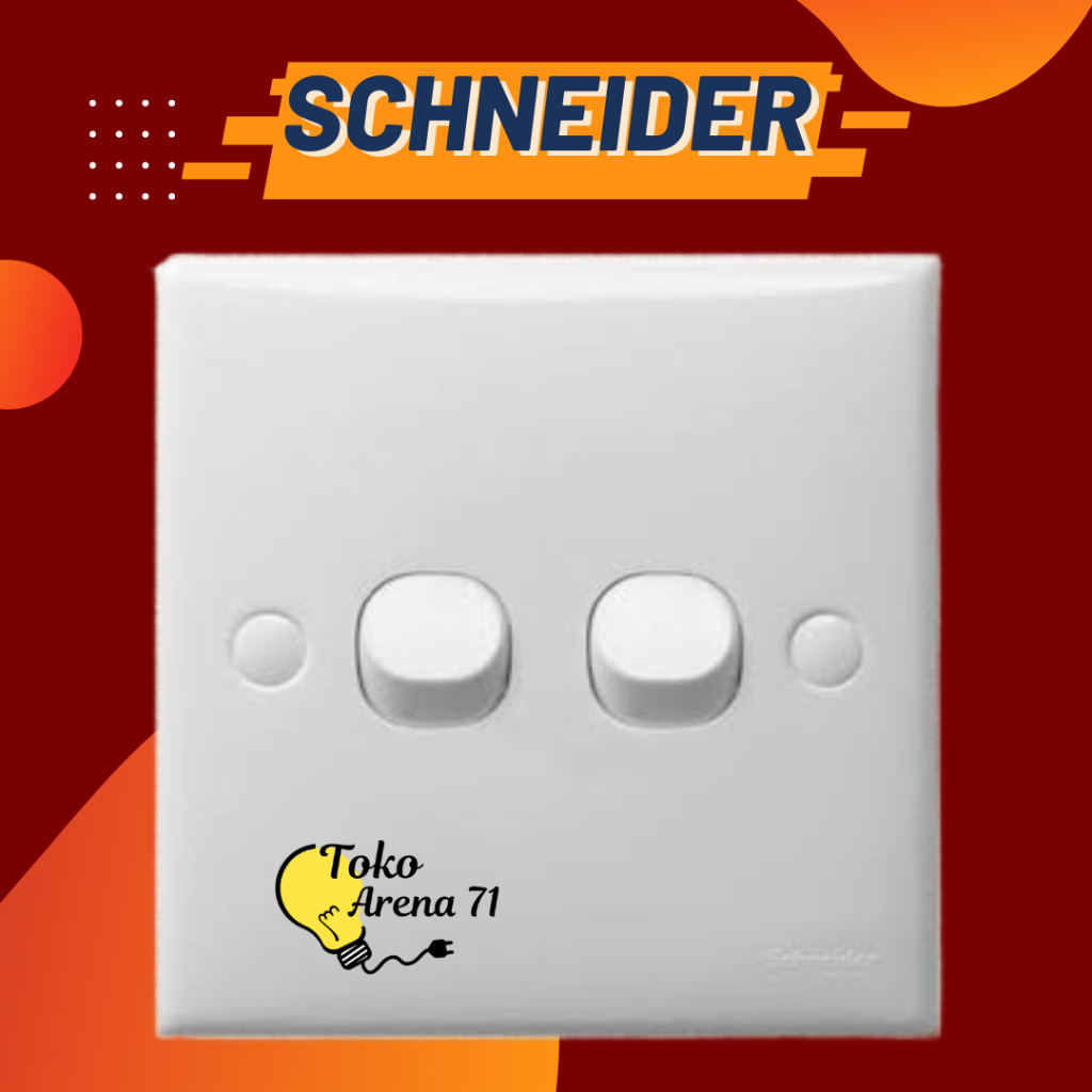 Jual Schneider S-Classic Saklar Seri Saklar Double Sakelar IB Inbow ...