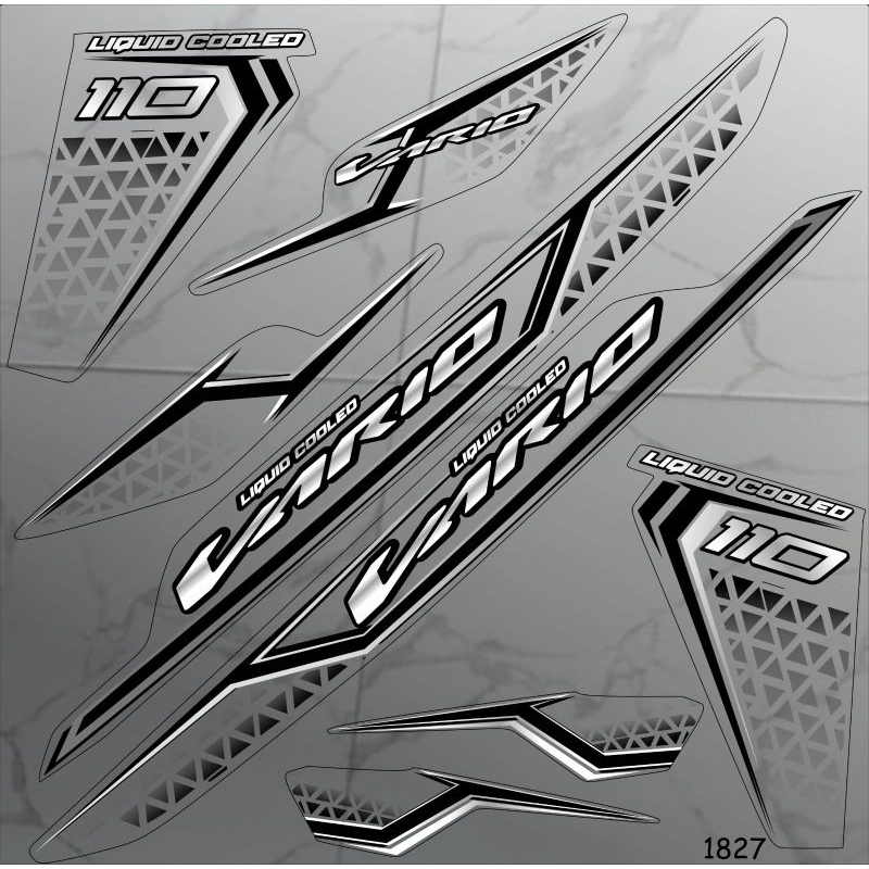 Jual striping transparan VARIO 110 KARBU cw | Shopee Indonesia