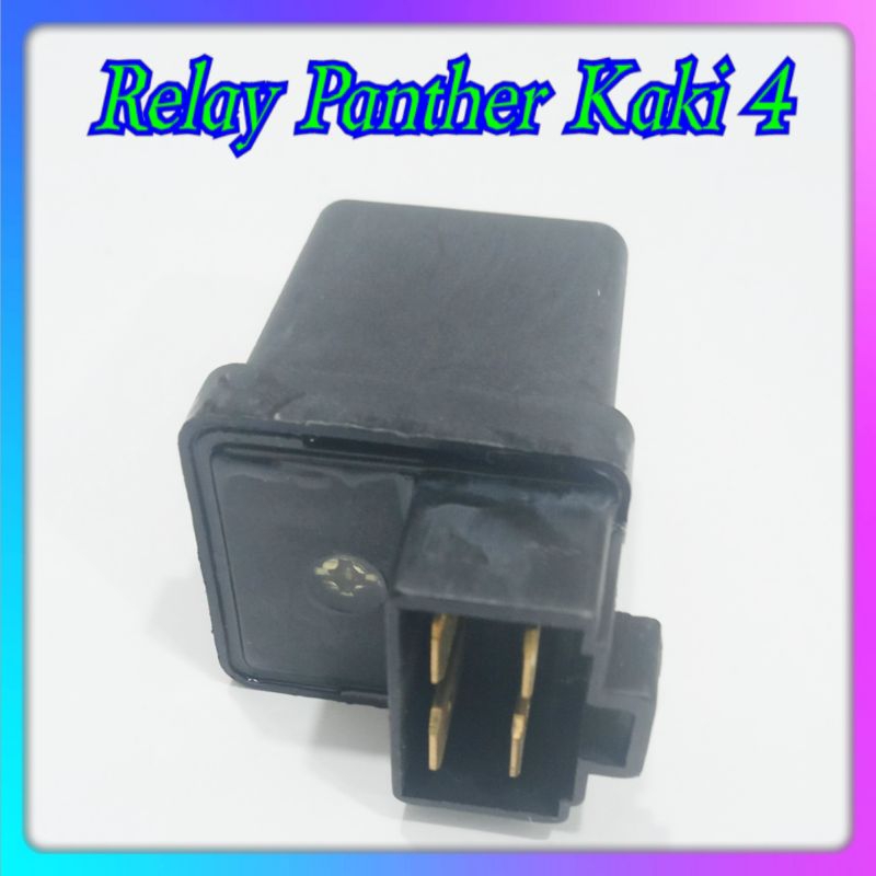 Jual RELAY LAMPU ISUZU PANTHER HITAM 12V KAKI 4 | Shopee Indonesia