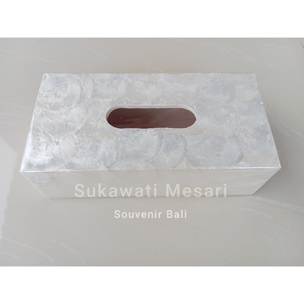 Jual Tempat Tisu Tissue Box Kerang Elegant Minimalis Asli Perlengkapan ...