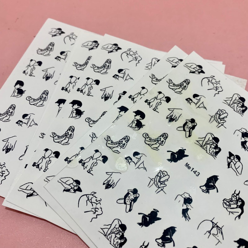 Jual DEFECT SALE STIKER NAILART (BACA DESKRIPSI) | Shopee Indonesia