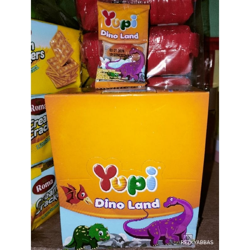 Jual yupi dino land/yupi berri bonz/yupi wotaaa melon/yupi ice cream ...