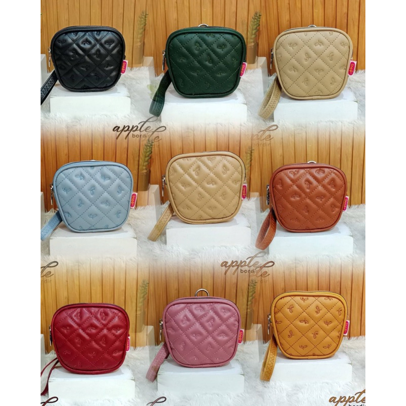 Jual APEL BORDIR BY INOE X BIRU TSABITA / DOMPET KOIN / DOMPET WANITA ...