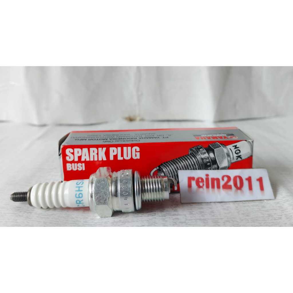 Jual BUSI PLUG SPARK NGK CR6HSA MIO J GT M3 Z S SOUL GT FINO FI XRIDE ASLI ORI YAMAHA 94700 ...