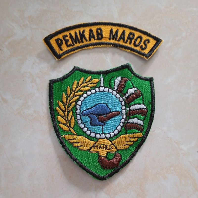 Jual Set Badge Lambang Logo Kabupaten Maros | Shopee Indonesia