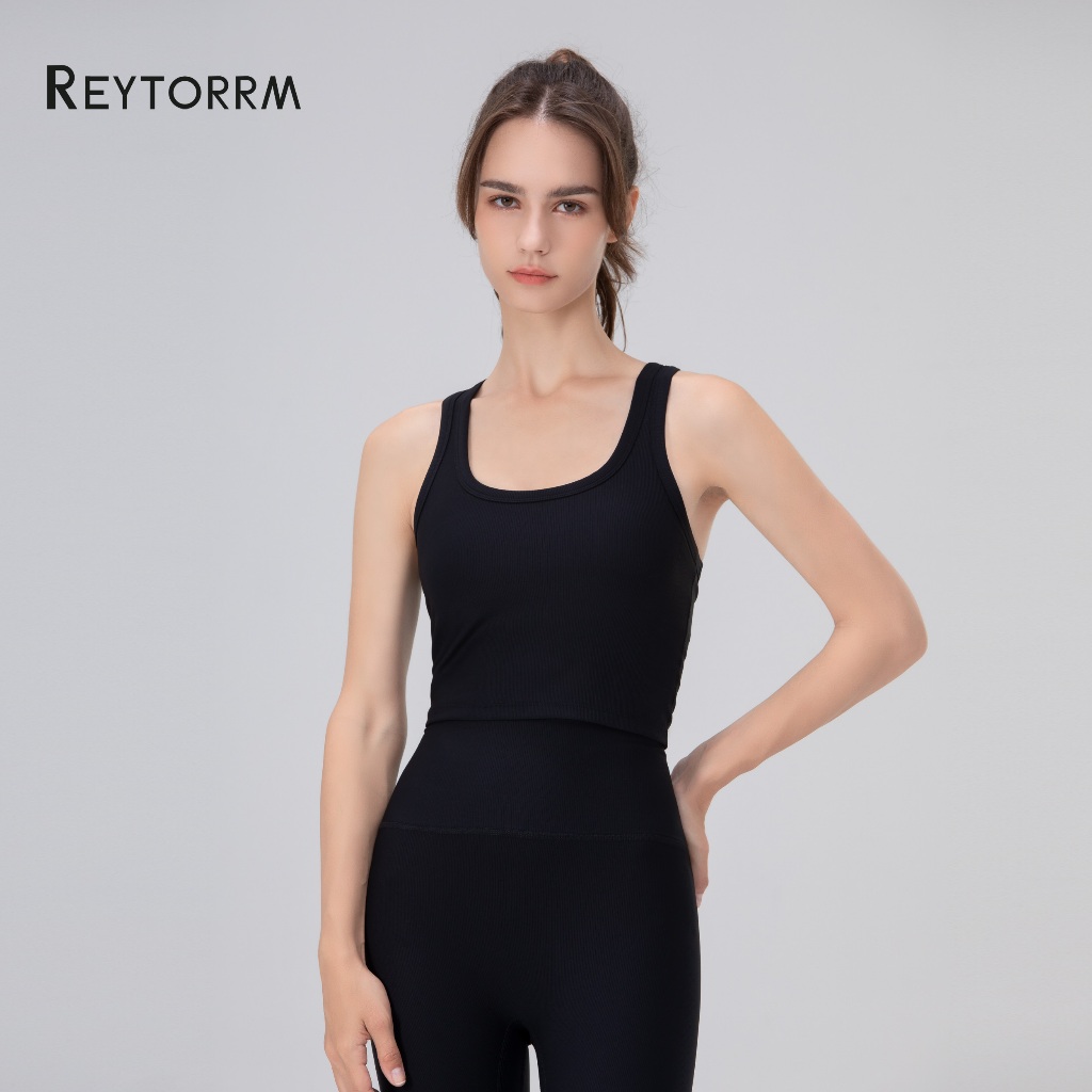 Jual Reytorrm Sport Bra Push Up Tank Top Olahraga Wanita（WX012 ...