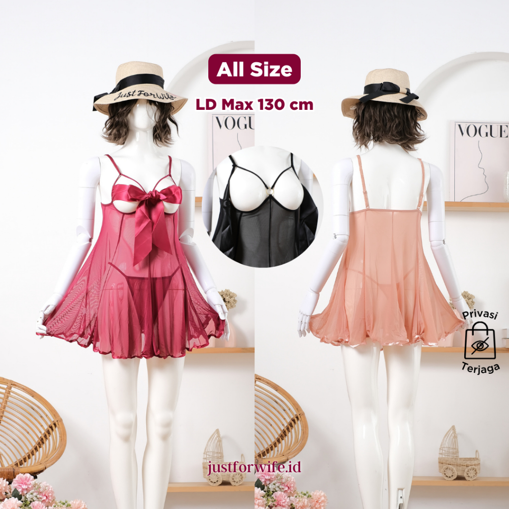 Jual RACHEL LINGERIE SET PREMIUM, Big Size, Baju DInas Istri, seserahan ...