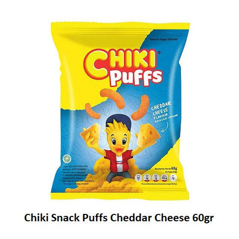 Jual Chiki Snack Puffs Cheddar Cheese 60gr | Shopee Indonesia