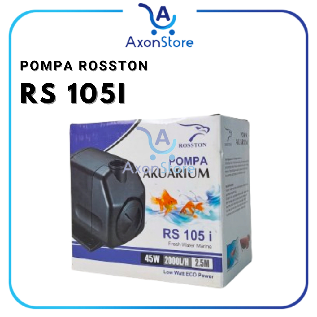 Jual Rosston RS 105 Pompa Air Aquarium Hidroponik Celup Kolam Pump RS ...