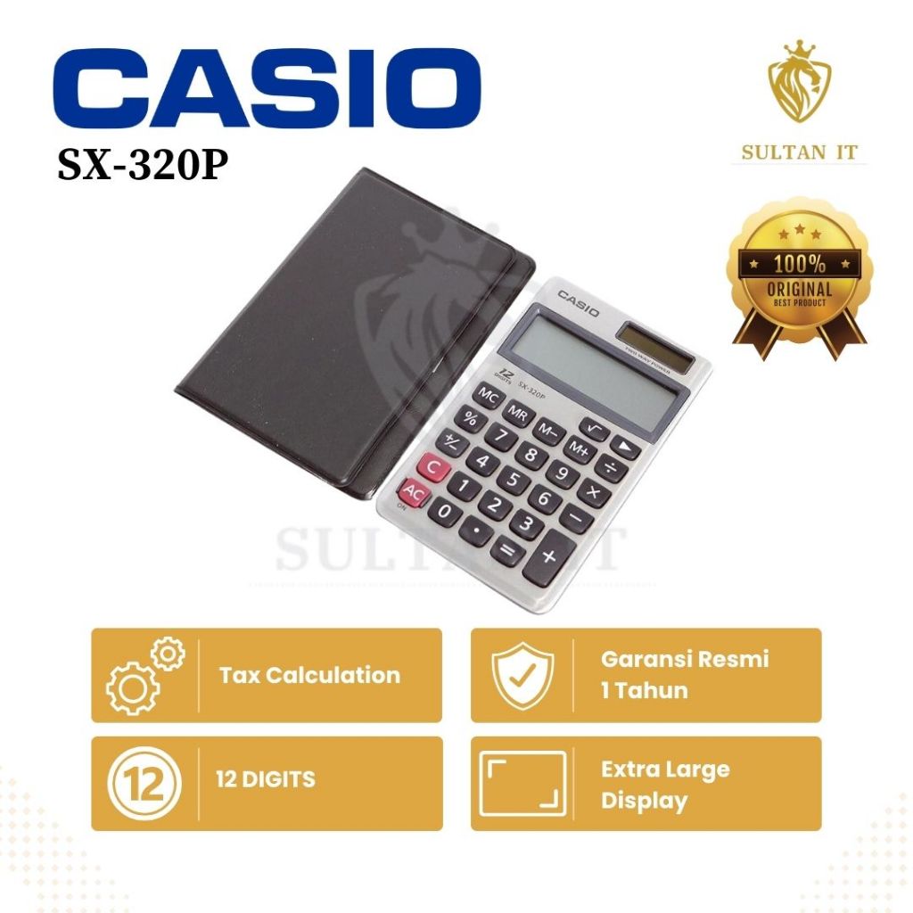 Jual Kalkulator Casio SX 320 P Original | Shopee Indonesia