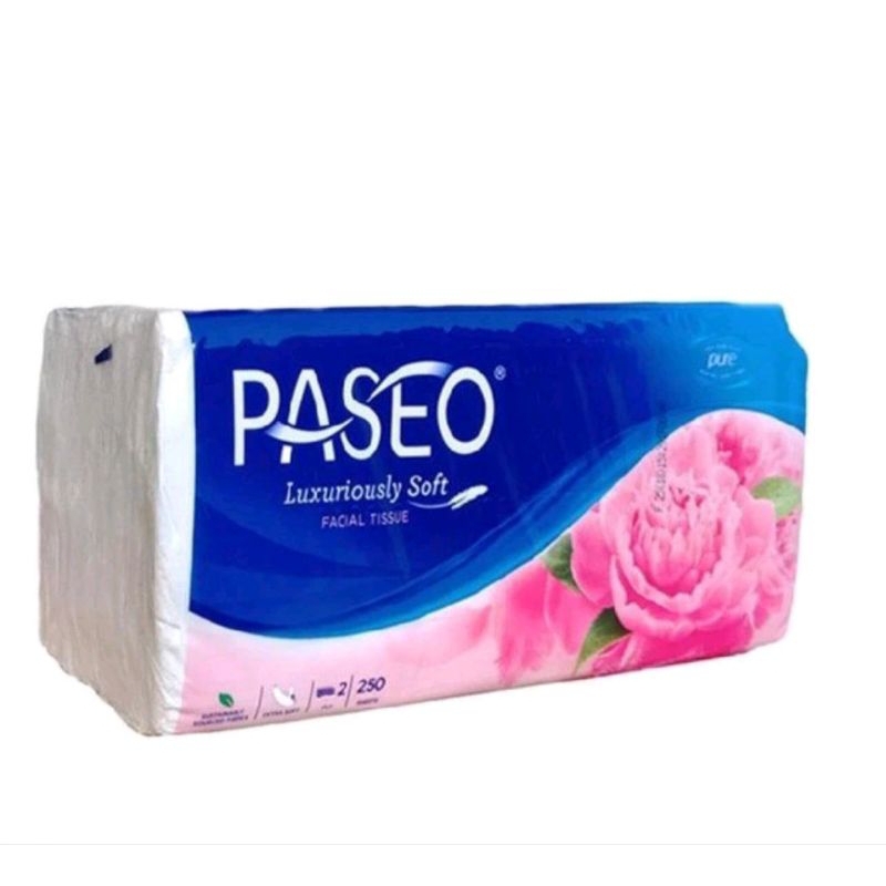 Jual Paseo Facial Tissue Luxuriously 2ply 250 Sheet - Tissue Kering ...