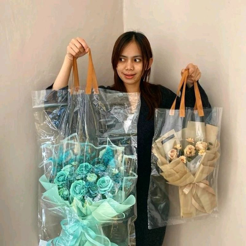 Jual PLASTIK BUCKET / PLASTIK BUKET TEBAL TRANSPARAN | Shopee Indonesia