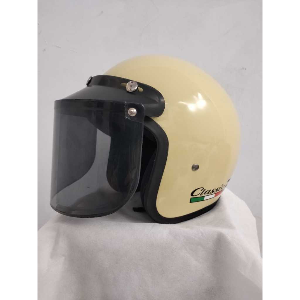 Jual Helem Bogo Classic GARIS TIGA MODEL TERBARU | Shopee Indonesia