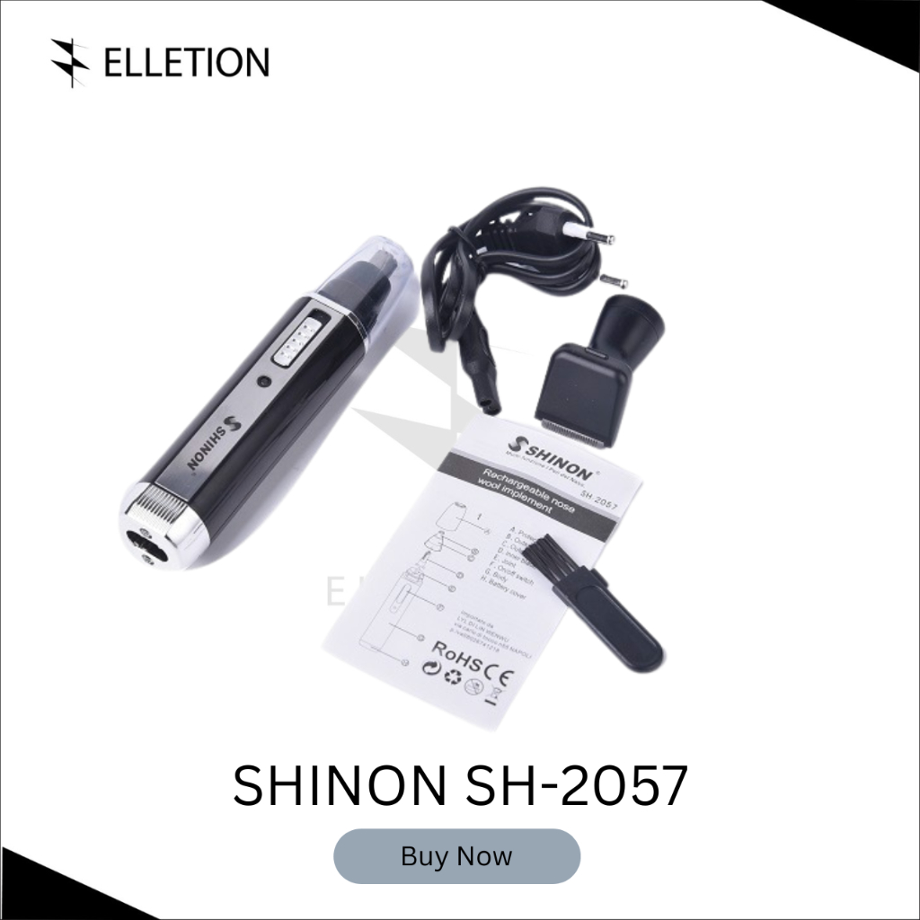 Jual SHINON SH-2057 1 Set Alat Cukur Bulu Hidung Alis Cukuran Kumis ...