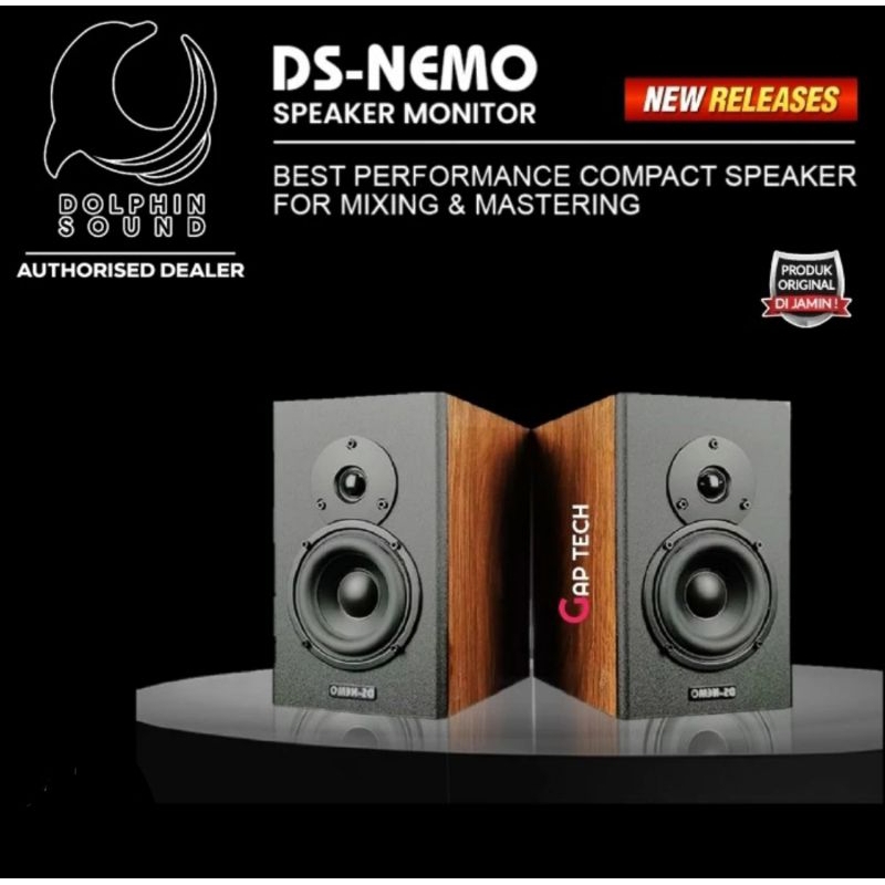 Jual Speaker Monitor Dolphin DS-NEMO Sound DS NEMO Speaker Monitor 4 ...