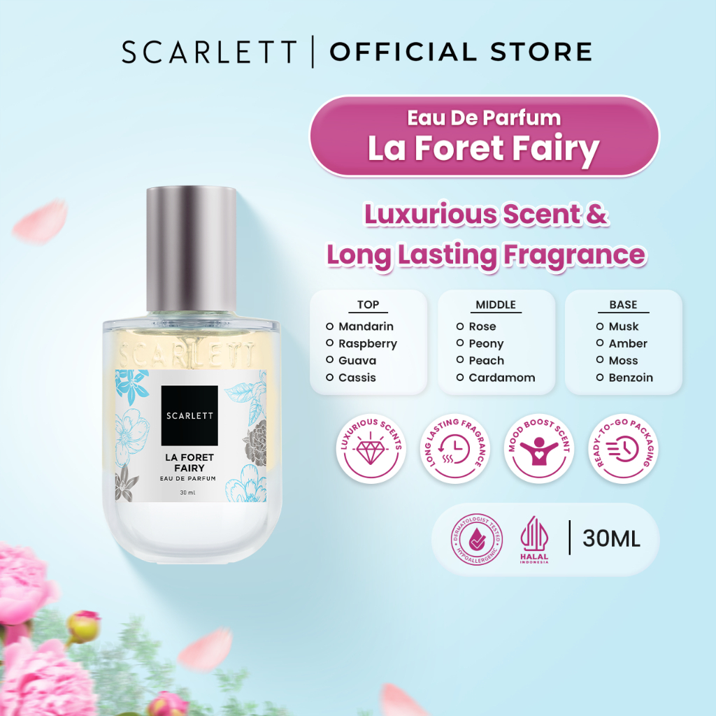 Jual Scarlett Whitening PARFUM Memories Dreamy 30ml | Scarlett ...